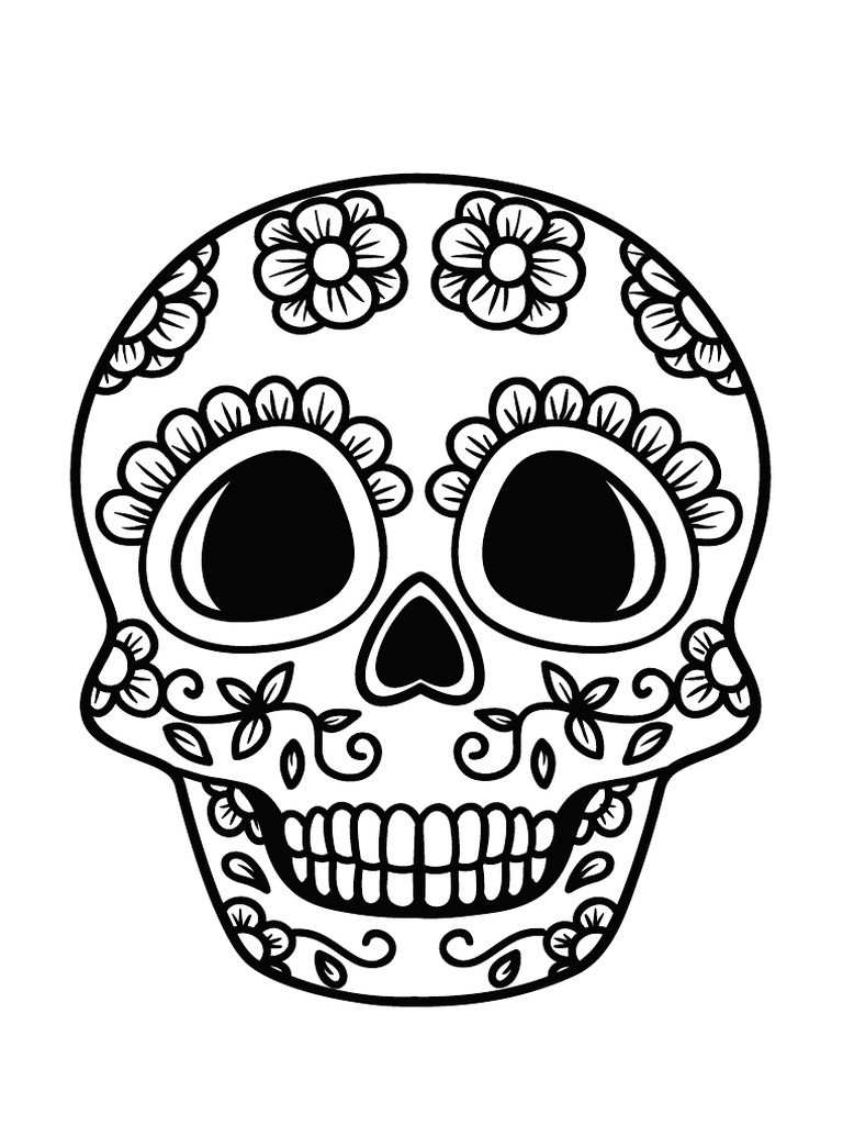 Calaveras Plantillas | PDF