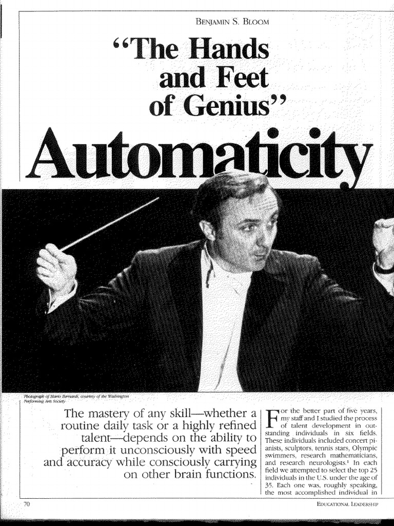 Automaticity | PDF