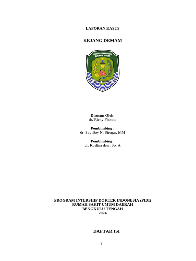 Lapkas Kejang Demam New | PDF