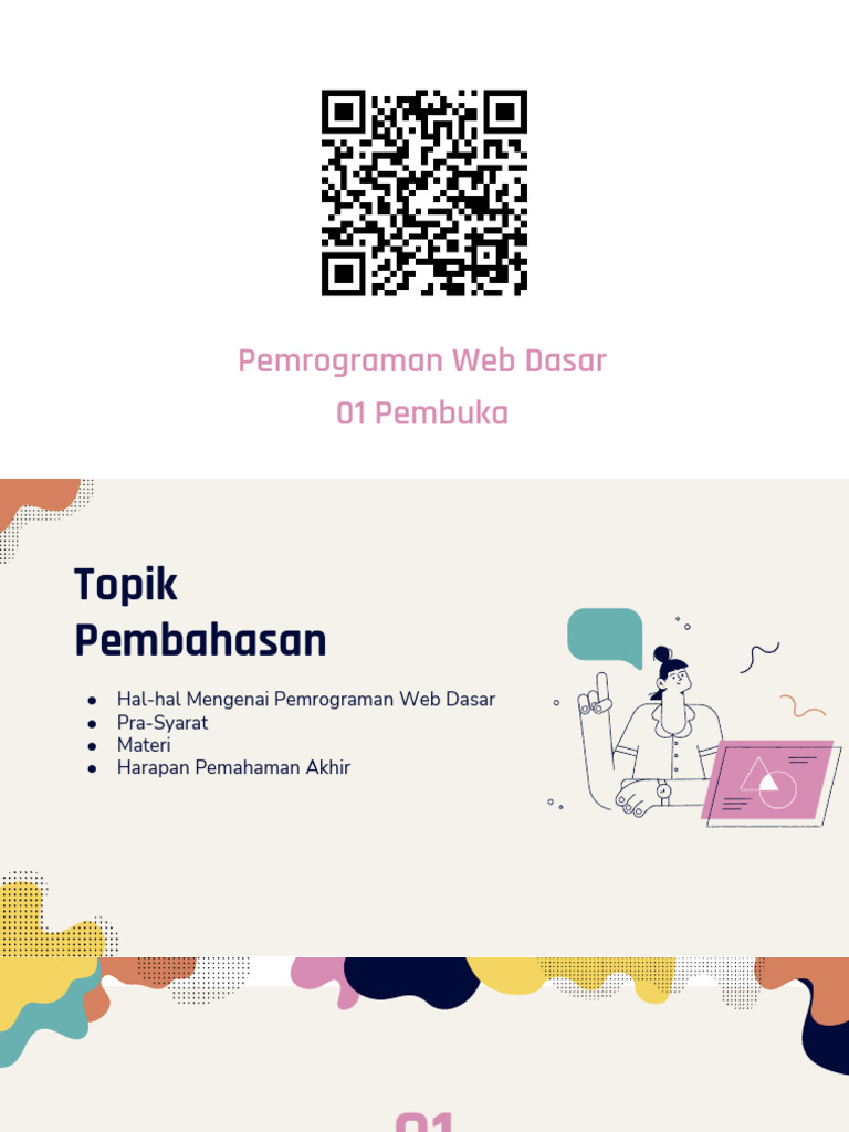 01 Pembuka Pemrograman Web Dasar | PDF | Bisnis
