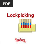 Lockpicking - Simplified.pdf | Lock (Security Device)
