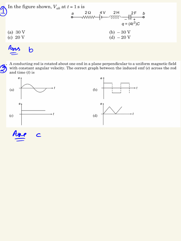 Rough Work 8 | PDF | Inductance | Inductor