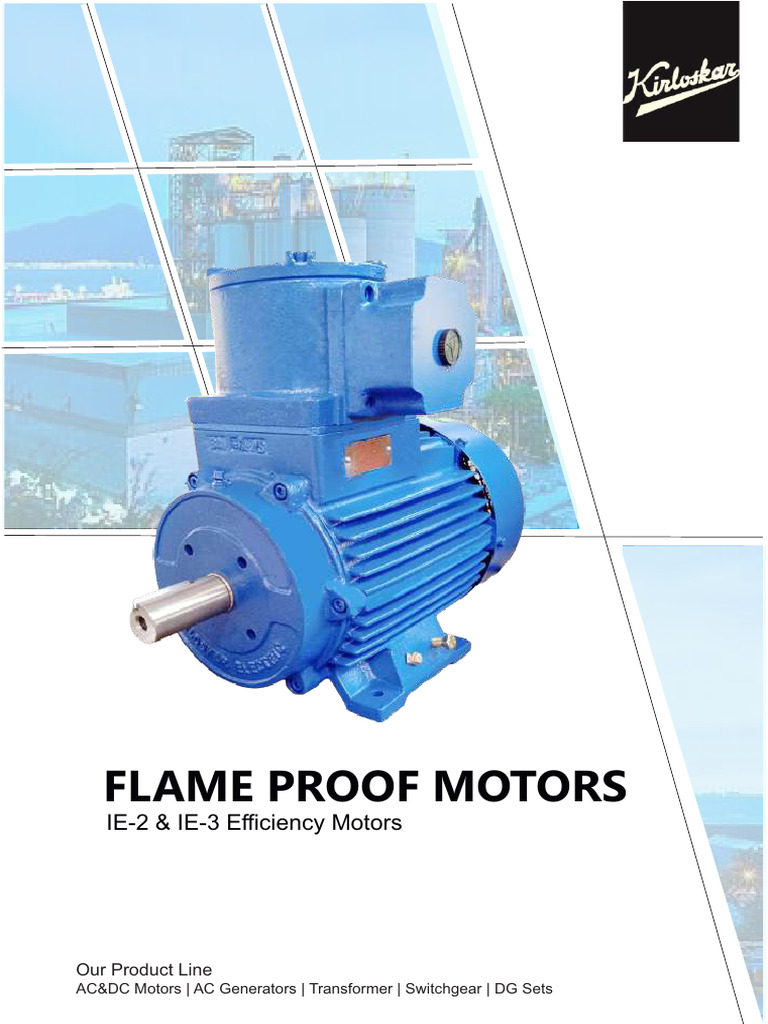 Flame Proof Motors for Industry | PDF | Alternating Current | Electric ...