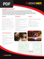 Sigmanest Quick Start Guide | PDF | Machine Tool | Software