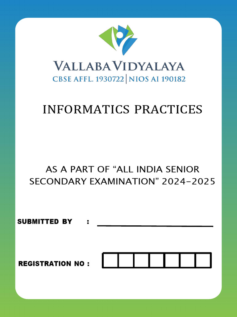 Front Page Word File | PDF