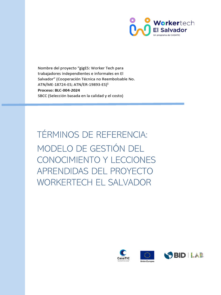 Blc-004-2024 Modelo de Gestion Del Conocimiento y Lecciones Aprendidas | PDF | Derecho laboral ...