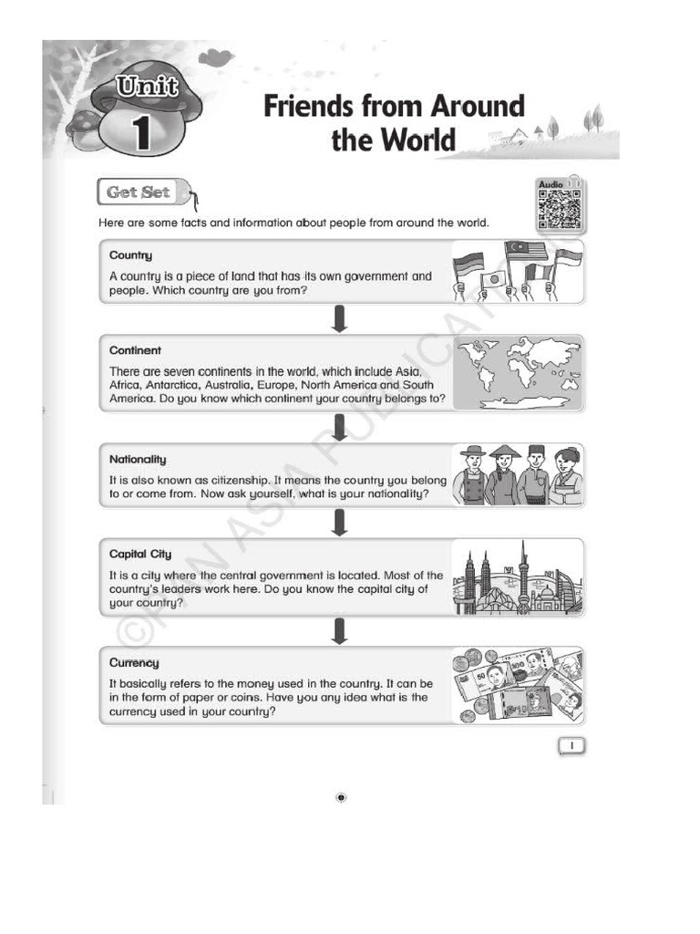 Friends From All Around The World Year 4 | PDF