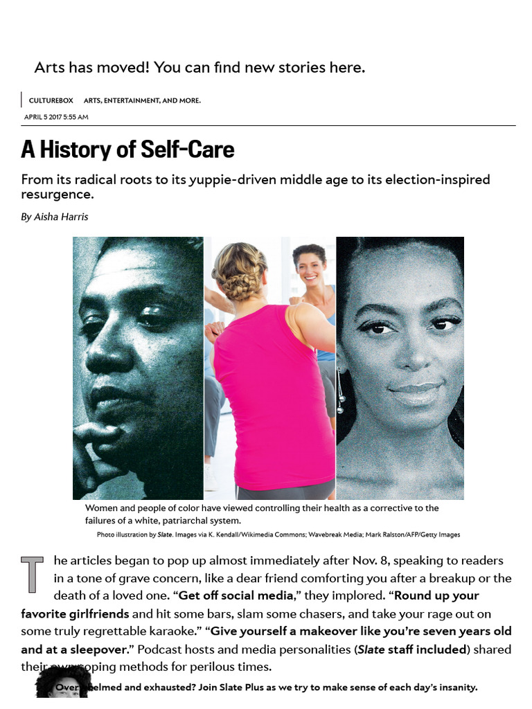 The History of Self-Care | PDF | Mental Health