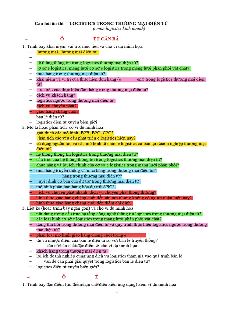 Ngân Hàng ELOG | PDF