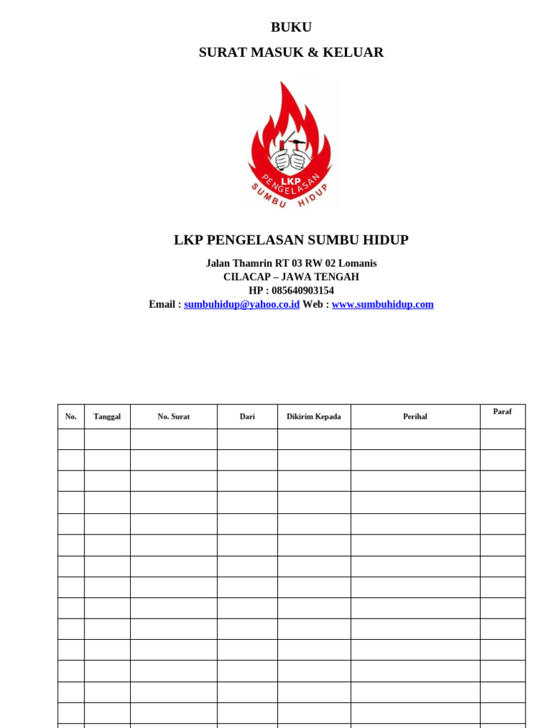 Format Buku Ekspedisi | PDF