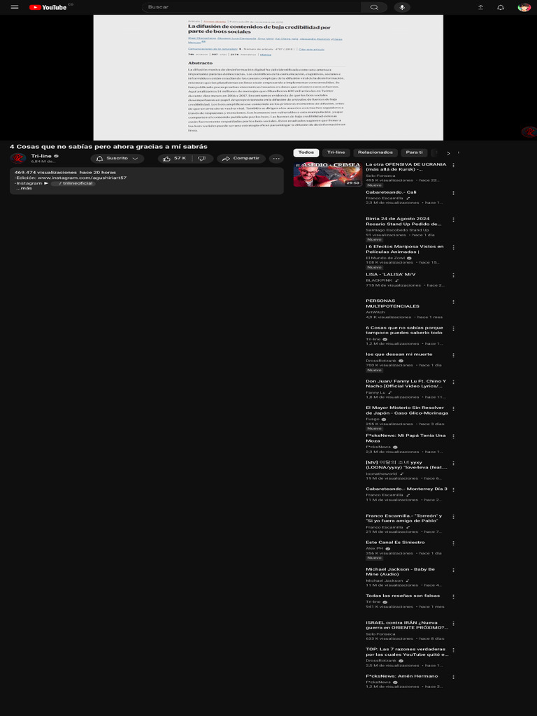 4 Cosas Que No Sabías Pero Ahora Gracias A Mí Sabrás - YouTube | PDF