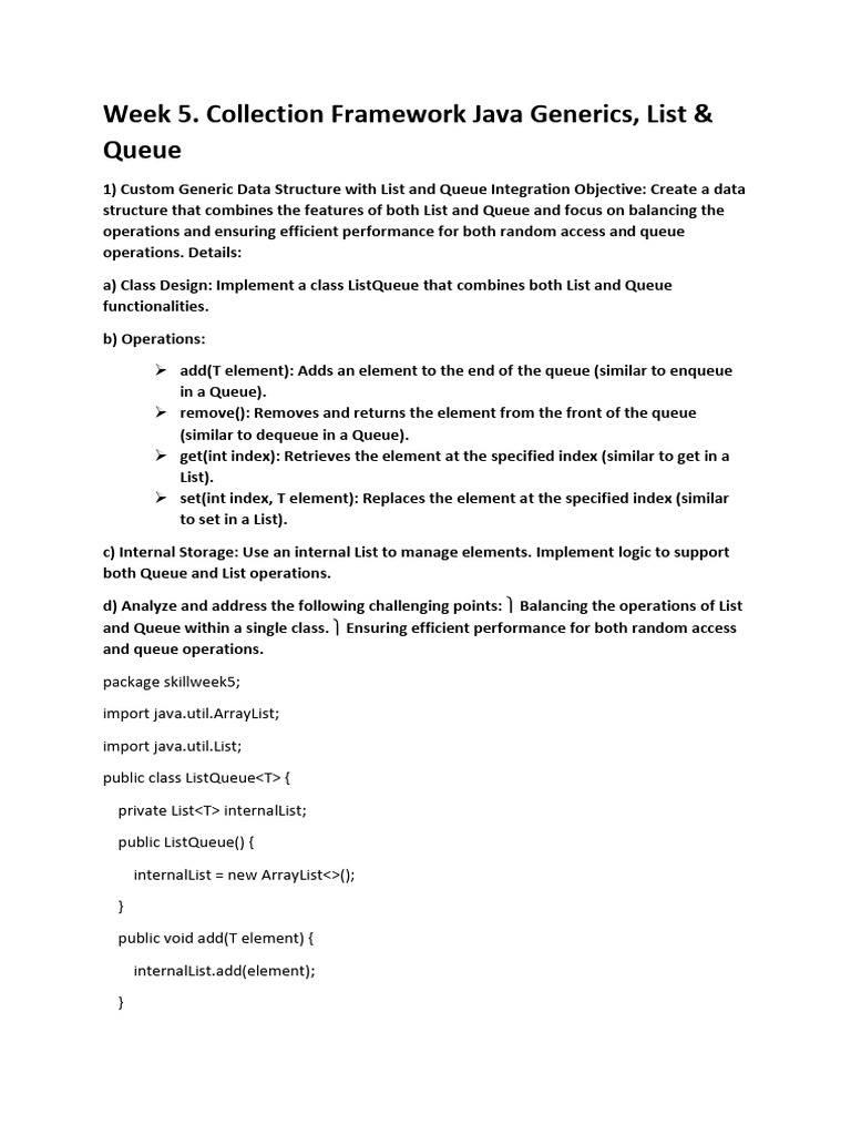 Skill5-32536-pdf | PDF | Queue (Abstract Data Type) | Programming Paradigms