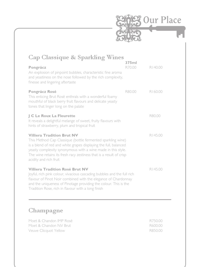 Cap Classique and Sparkling Wine Guide | PDF | Rose | Aroma Of Wine