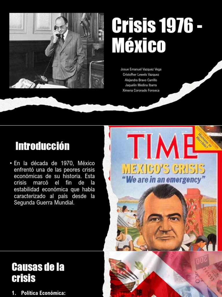 Crisis 1976 México Pdf Inflación Ajuste Estructural