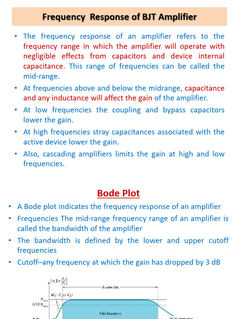17 - Frequency Response Analysis | PDF | Decibel | Amplifier