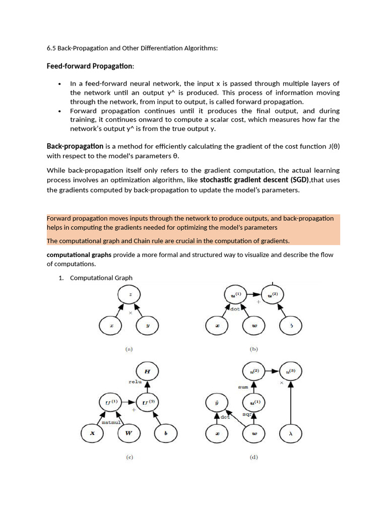 Mod 2 DL | PDF | Computational Science | Applied Mathematics Mod 2 DL | PDF | Computational Science | Applied Mathematics