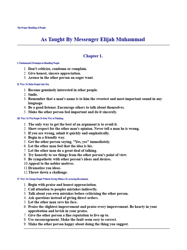 Effective Strategies for Handling People | PDF | Thought | Leadership