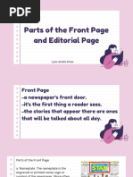 Newspaper Terminology Explained | PDF | Newspapers | Publishing