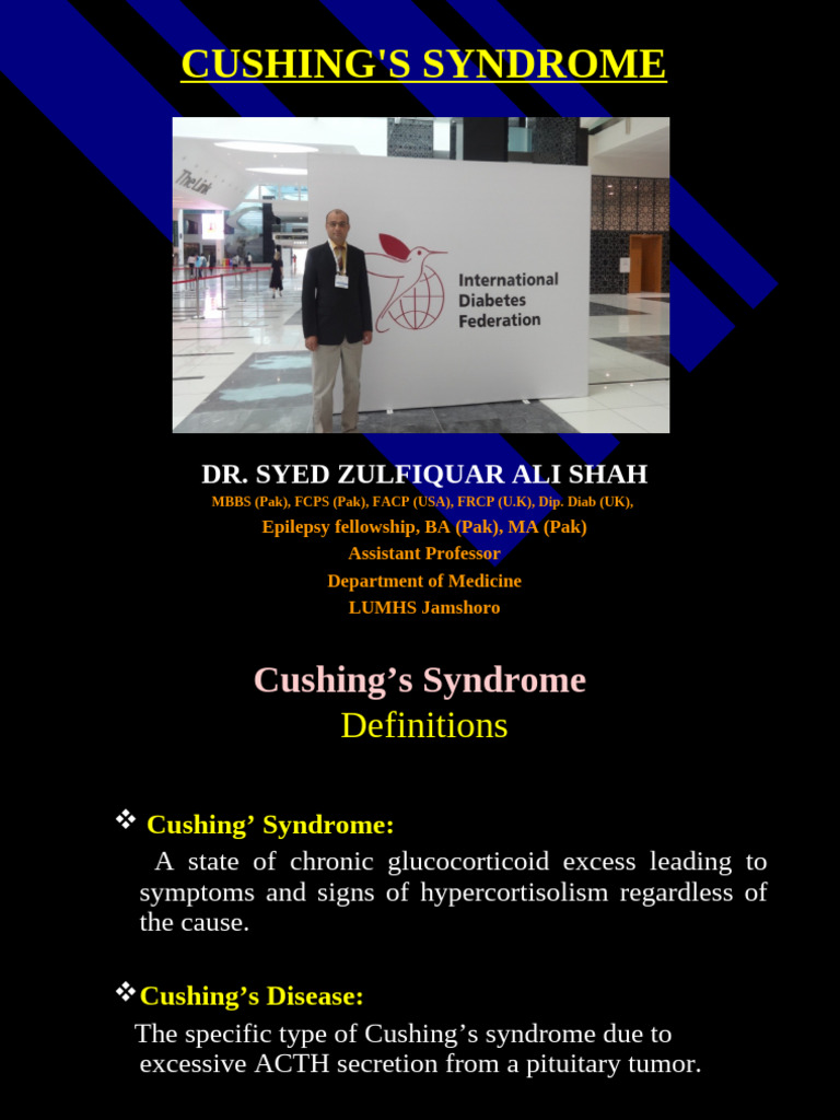 BDS Cushing's Syndrome | PDF | Endocrine System | Diseases And Disorders