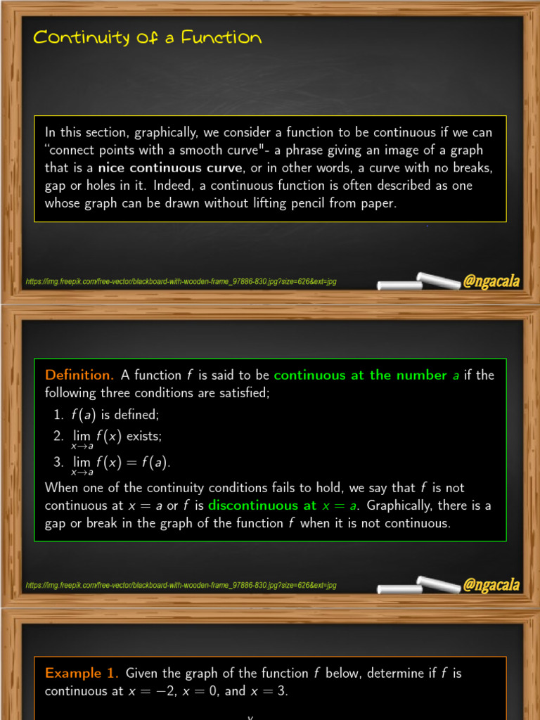 1.7 Continuity of A Function | PDF | Continuous Function | Function (Mathematics)