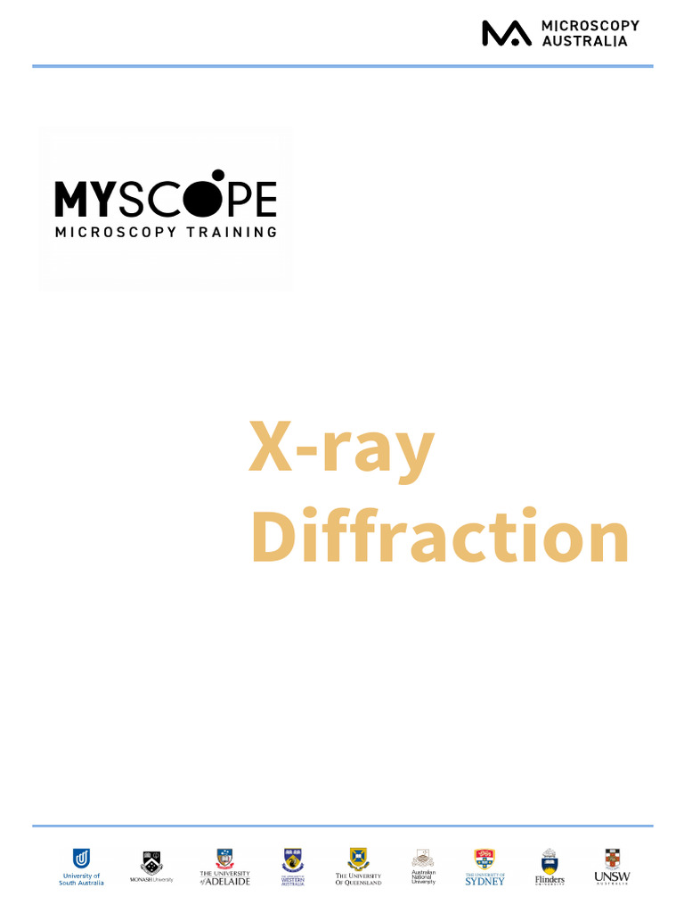 MyScope XRD | PDF | Microscope | Physical Sciences