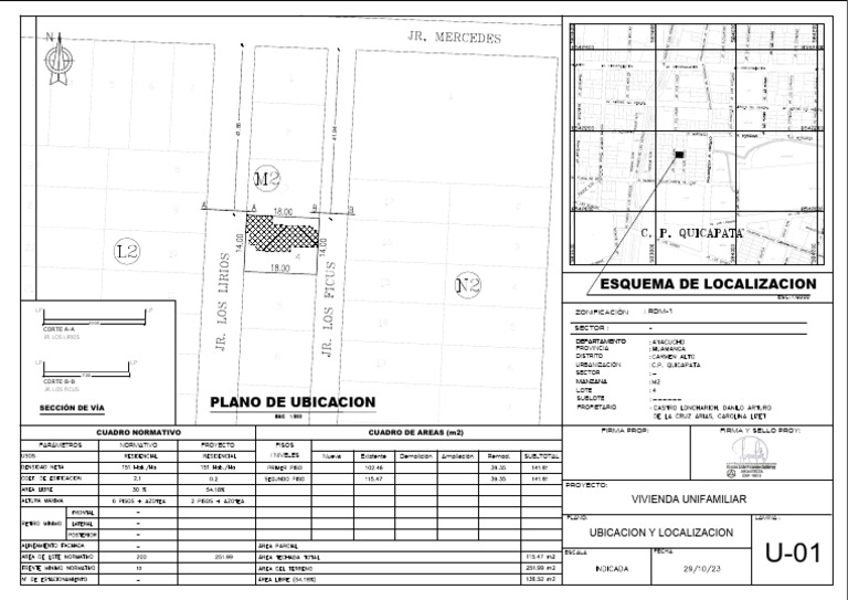 PLANO DE UBICACIÓN FINAL-A3 Firma | PDF
