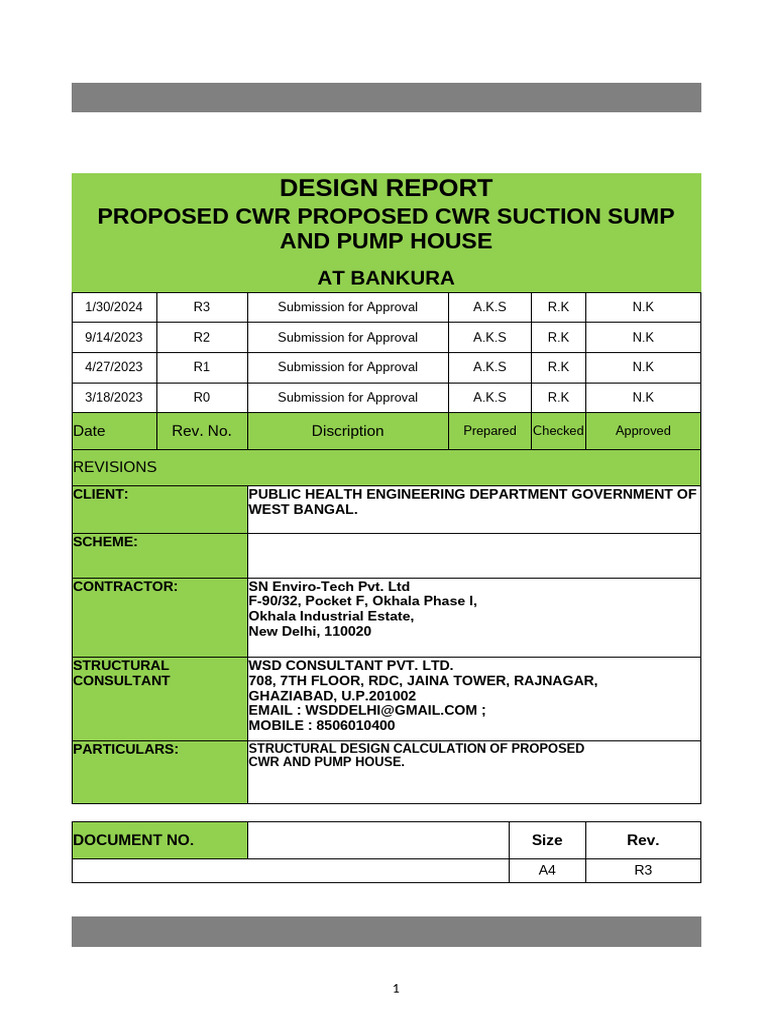 CWR Bankura 30-1-2024 | PDF | Stairs | Foundation (Engineering)