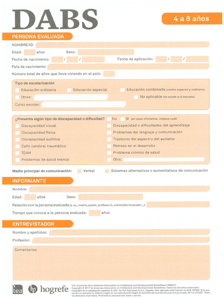 Dabs 4 A 8 Años | PDF