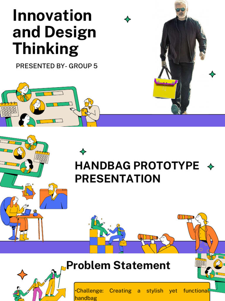 Innovation and Design Thiking Team PPT - Compressed | PDF | Brainstorming | Prototype