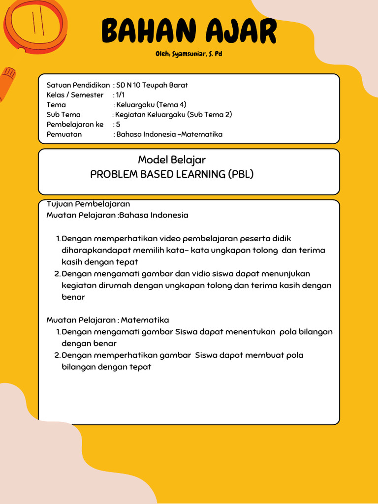 Bahan ajar ppl 2_Siklus 2 | PDF