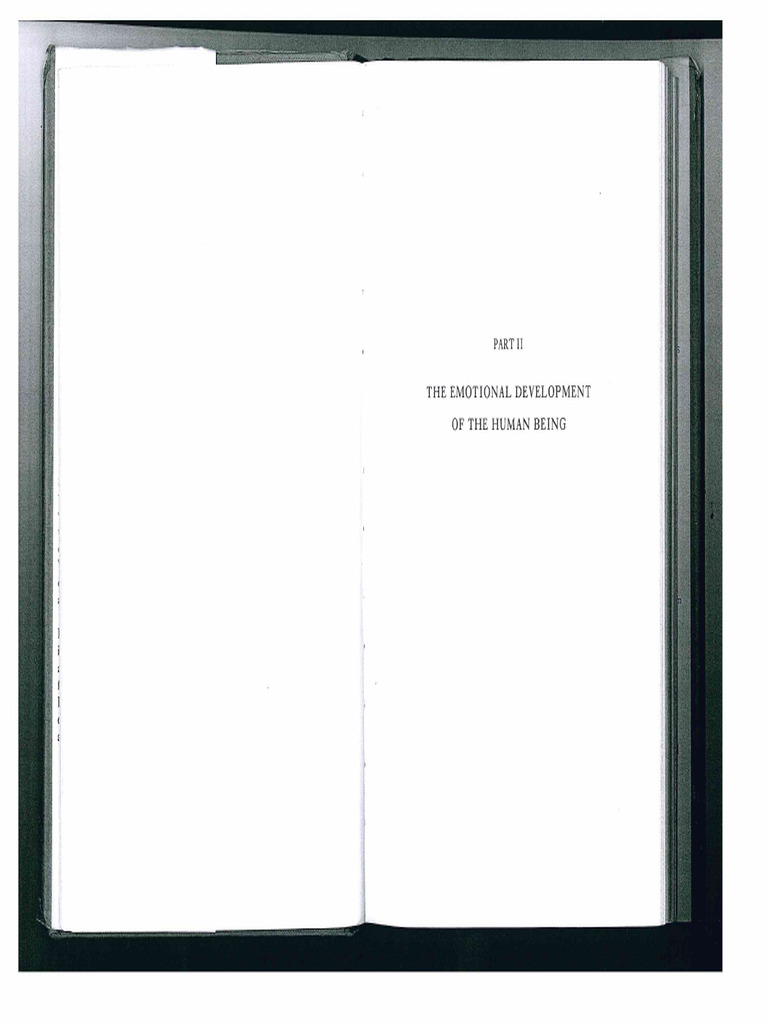 Winnicott DW 1988 Human Nature Part 11 The Emotional Development of The ...