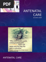 Antenatal Care Card | PDF | Gynaecology | Sexual Reproduction
