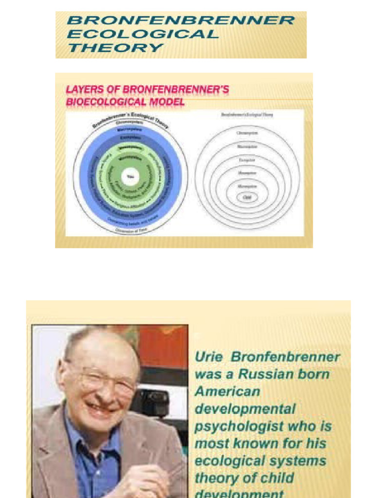Bronfenbrenners TheoryECE | PDF