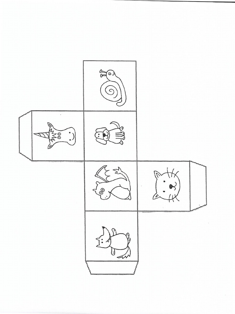 Story Cube Animals | PDF