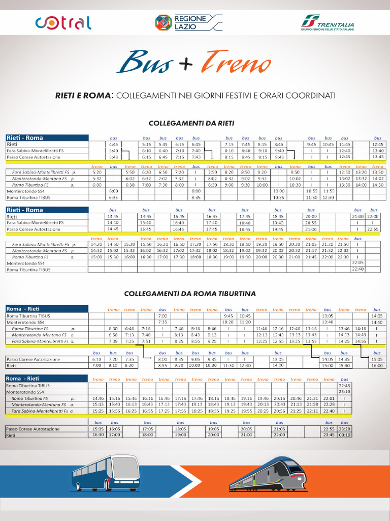 Orari Bus Treno | PDF