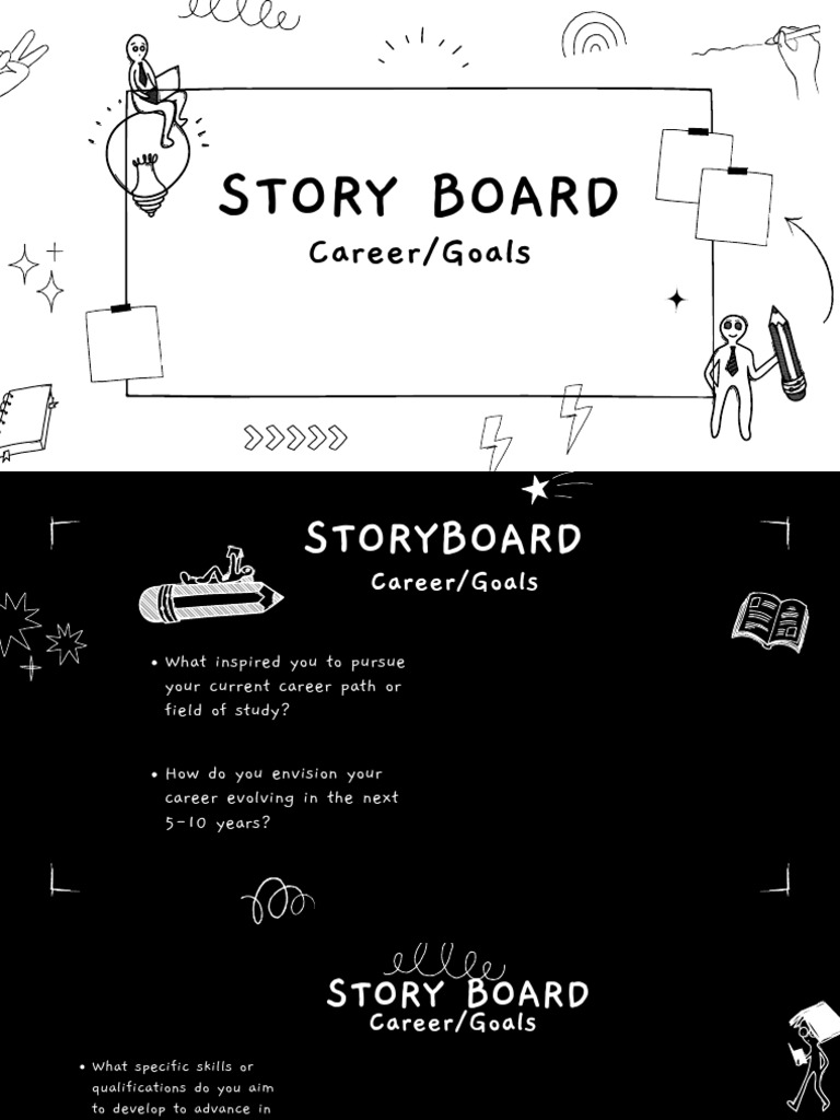 STORY BOARD CareerGoals | PDF | Career & Growth
