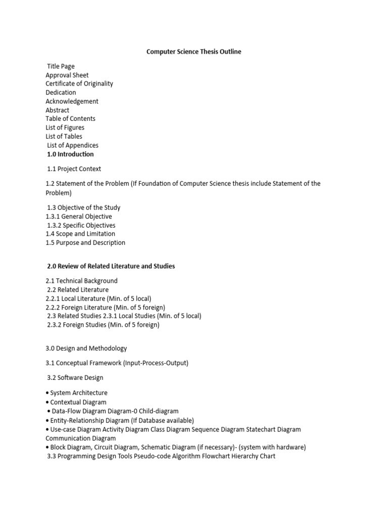 1BSCS Course Outline Revise March 4 2024 | PDF | Conceptual Model ...