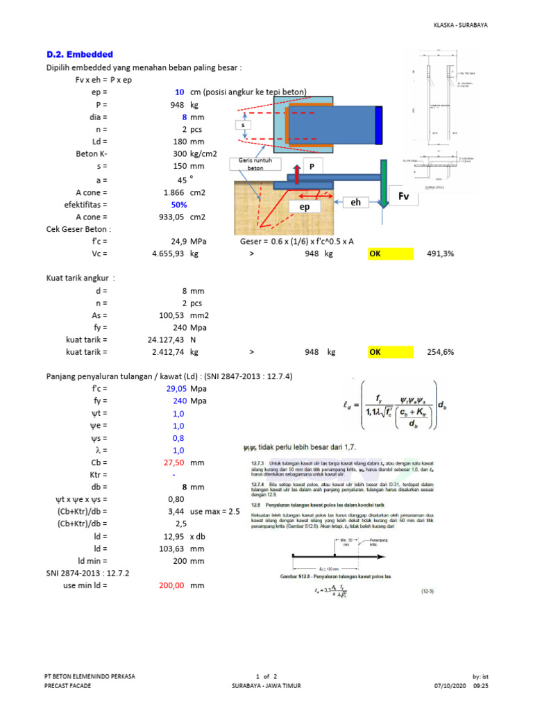 Embedded Struktur Tanpa Extra | PDF