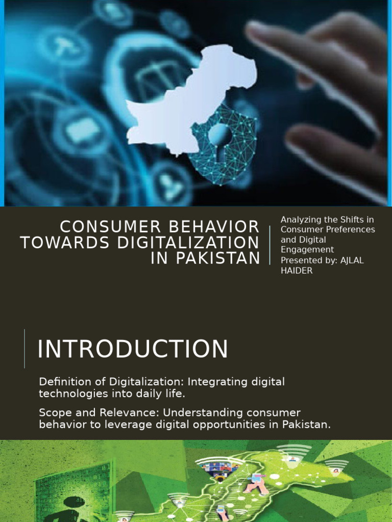 Consumer Behavior Digitalization Pakistan (2) | PDF | Consumer Behaviour | E Commerce