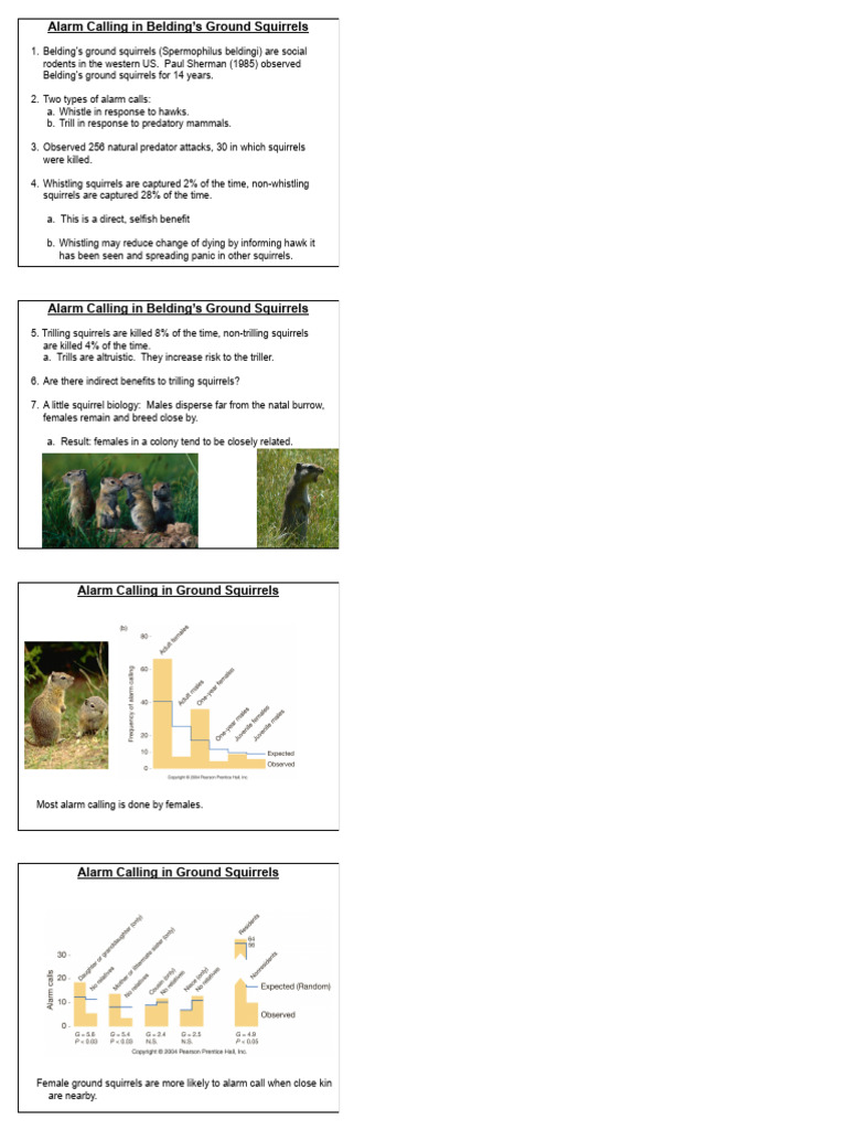 Lecture 18 Kin Recognition 4 Slides Per Page | PDF | Biological ...
