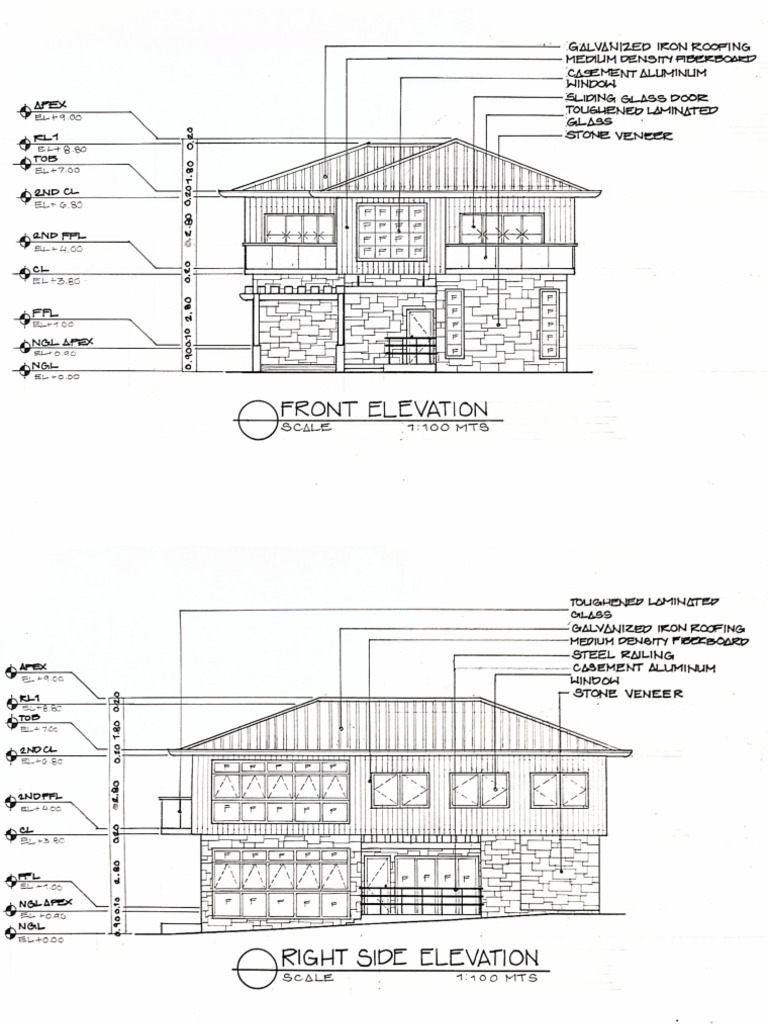 3B_DAVID_ELEVATION_01 | PDF