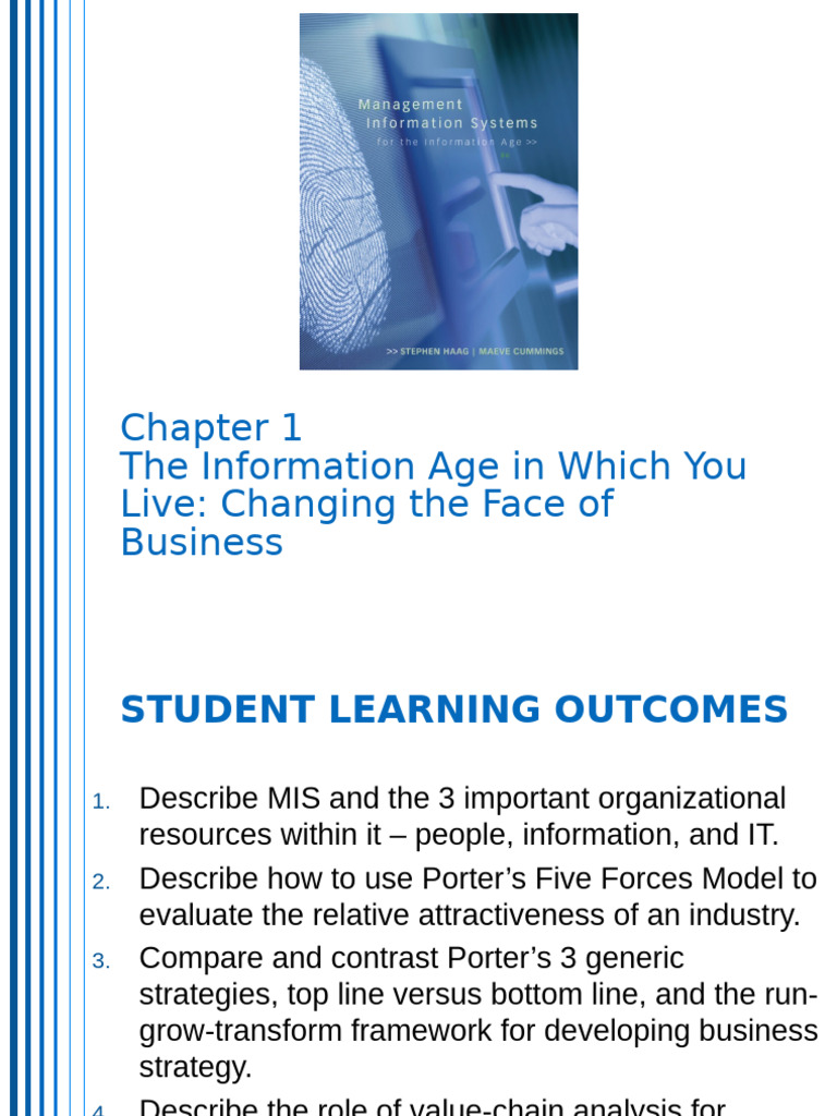 Chap001 | PDF | Value Chain | Information