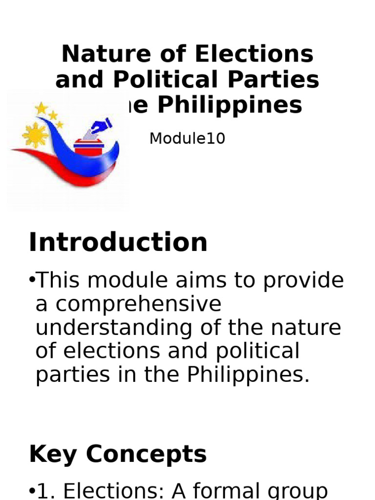 Elections and Political Parties in the Philippines | PDF | Elections ...