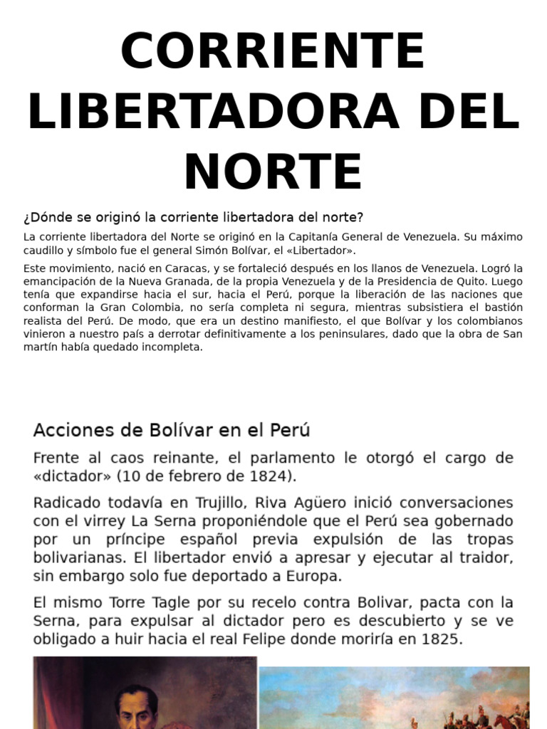 Corriente Libertadora Del Norte | PDF | Perú | América del Sur