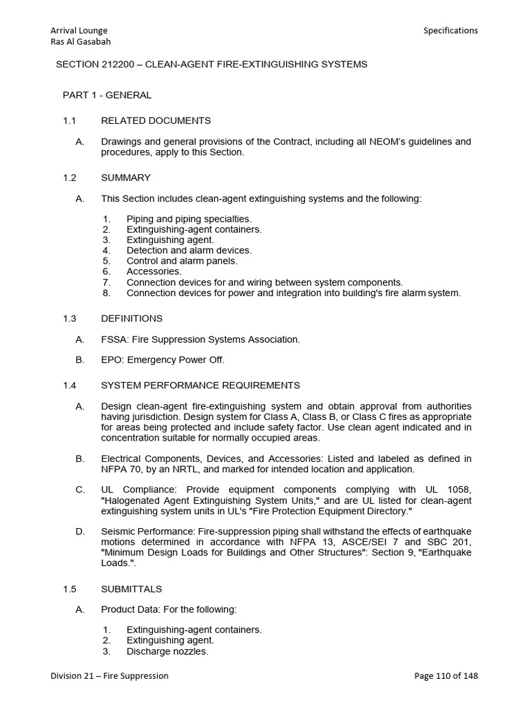 Clean Agent Pdf Pipe Fluid Conveyance Valve