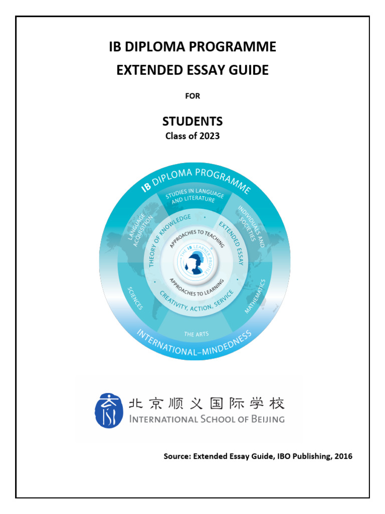 EE Student Guide - 2021-2023 FINAL | PDF | Essays | Cognition