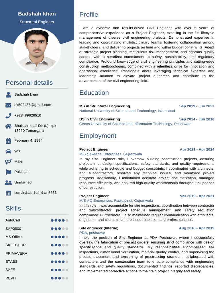 Badshah khan resume Aug 2024 | PDF | Regulatory Compliance | Business
