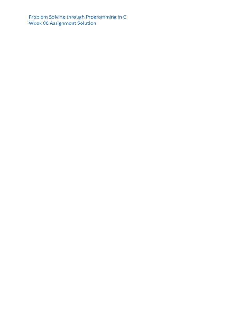 Assignment6 July 2024 | PDF | Integer (Computer Science) | Software Development