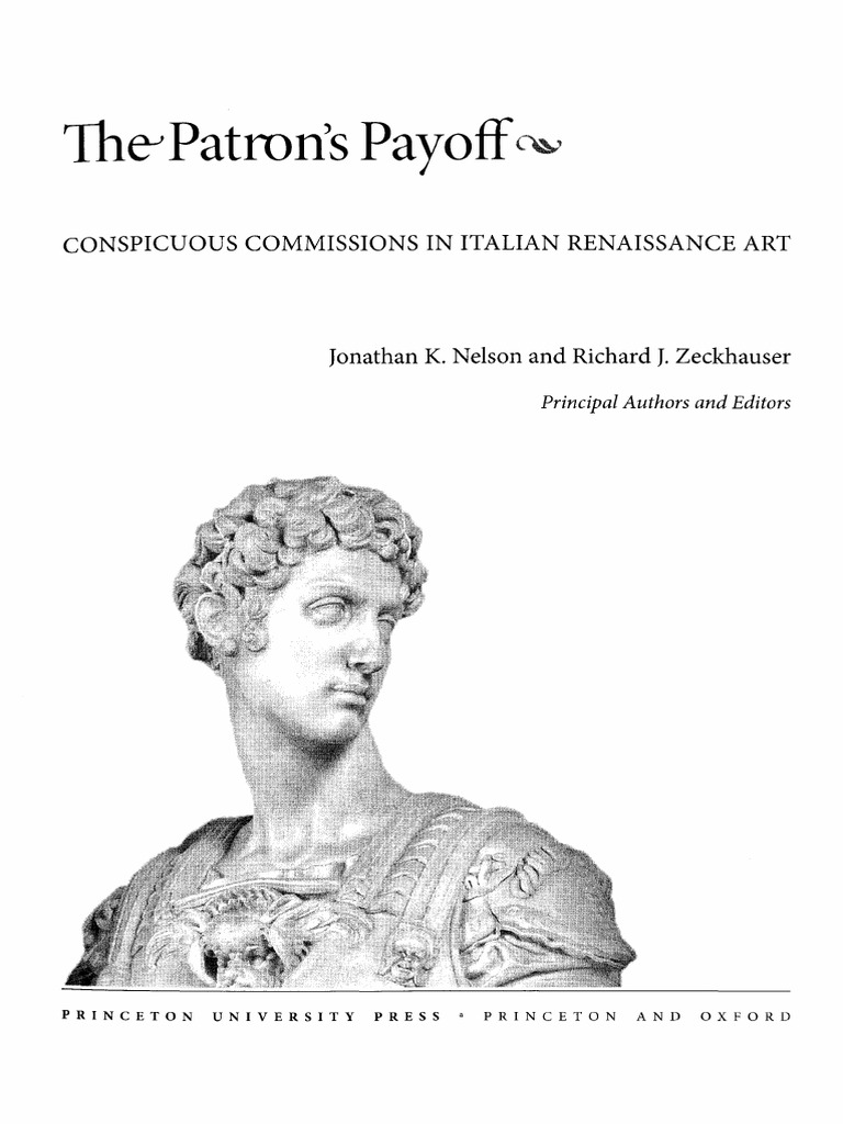 ARTH 4696 FINLEY INTRODUCTION Patrons Payoff NELSON | PDF | Florence ...