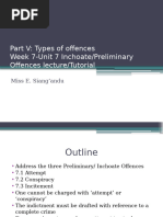 Key Concepts in Criminal Law | PDF | Assault | Battery (Crime)